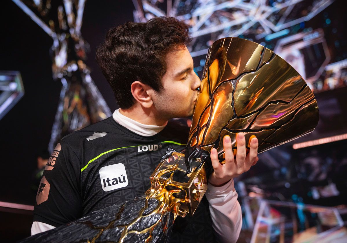 Jogador de VALORANT da LOUD revela que parou a escola para competir